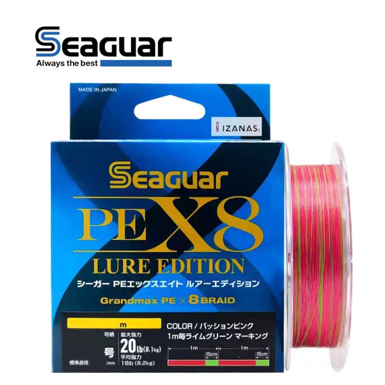 Seaguar PE X8 lure edition 150m PE線(雙色) - 台灣星光貿易